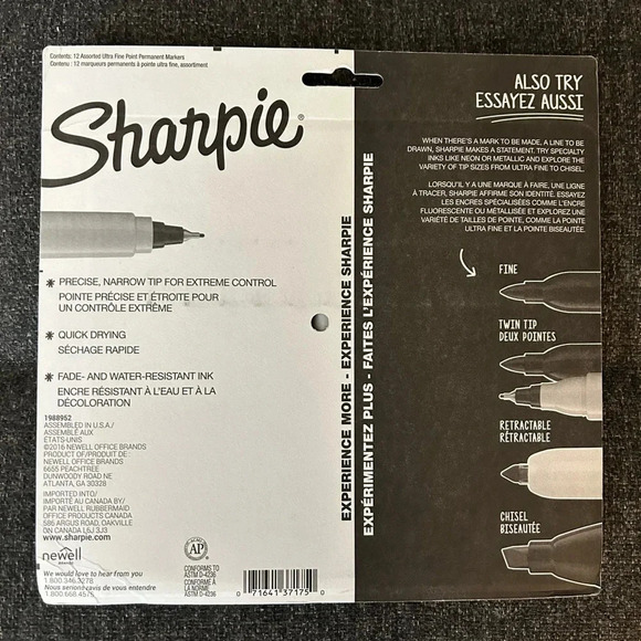 Sharpie | Office | Sharpie 2ct Multi Color Permanent Marker | Poshmark